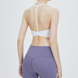 Wholesale Women support yoga sports bra Y Back simple Fitness clothing running Workout Activewear solid color Crop Tops