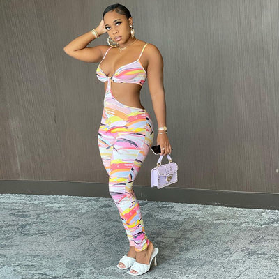 2021 New Style Seamless Butt Lift Yoga Set Sexy Sling One-piece sportswear for Women Gym wear Fitness clothes yoga set