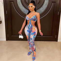 2021 New Style Seamless Butt Lift Yoga Set Sexy Sling One-piece sportswear for Women Gym wear Fitness clothes yoga set