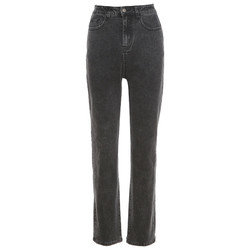 ladies new high waist sportswear wide leg yoga pants straight leg trousers casual comfortable street style ladies jeans pants