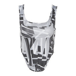 female new sexy low-cut sportswear sleeveless short halter tops tighten waist thin small vest fishbone gym wear summer 2022