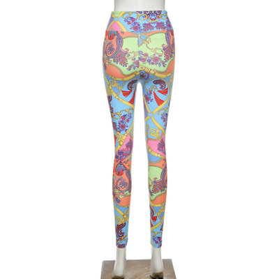 Wholesale women Print Workout fitness Clothing ladies sportsear Women  Gym wear long yoga  Pants sports Leggings