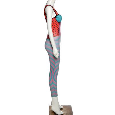 Wholesale 2020 new autumn Fashion Women Jumpsuits and Rompers One Piece yoga sets Patchwork Color sportswear
