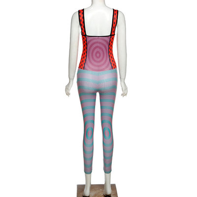 Wholesale 2020 new autumn Fashion Women Jumpsuits and Rompers One Piece yoga sets Patchwork Color sportswear