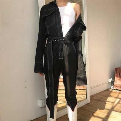 Hot style 2019 aliexpress winter hot new women's clothing slimming slim fashion denim jumpsuits