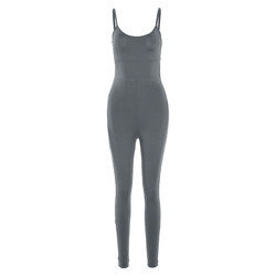 ladies new sleeveless tight hip-lifted gym wear solid color sportswear casual jumpsuits one piece yoga sets