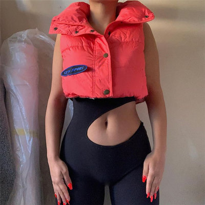 ladies new summer high waist gym wear one shoulder hollowed-out tight sportswear one piece casual jumpsuits