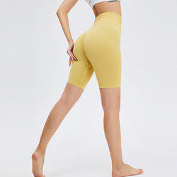 Custom high quality leggings seamless skin-friendly fitness pants soft comfortable yoga shorts women's trousers