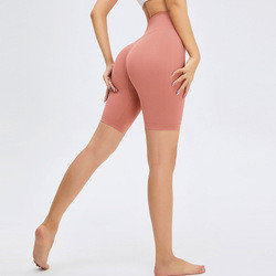 Custom high quality leggings seamless skin-friendly fitness pants soft comfortable yoga shorts women's trousers