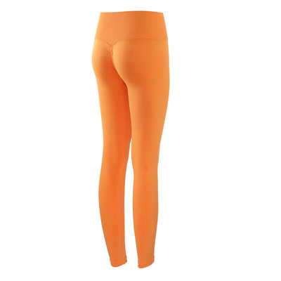 Women high waist yoga pants tight seamless hip lift fitness pants breathable sports trousers in stock
