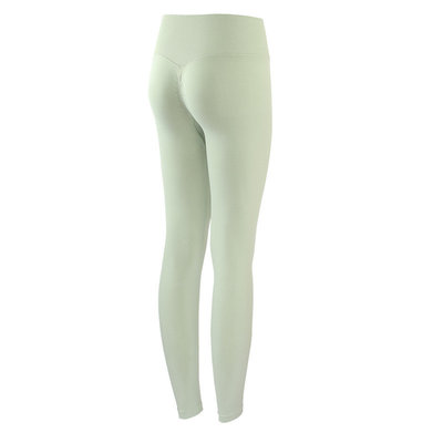 Women high waist yoga pants tight seamless hip lift fitness pants breathable sports trousers in stock