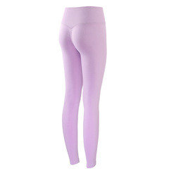 Women high waist yoga pants tight seamless hip lift fitness pants breathable sports trousers in stock