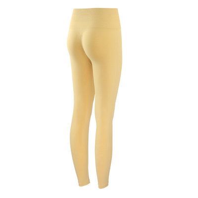 Spot Tight High Waist Female solid color Skin-Friendly Soft Hip Lift Sports Pants wholesale custom yoga pants