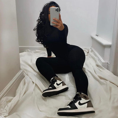 Fashion Women Sexy Backless sportswear Long Sleeve One Piece Bodycon ladies solid color Jumpsuit girls clothing