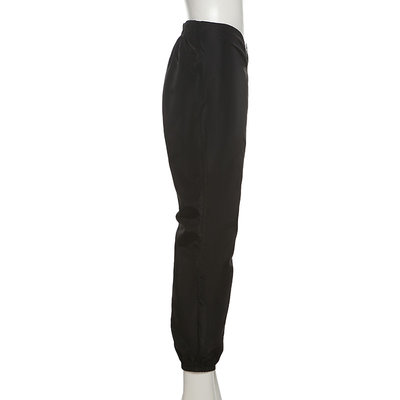 Wholesale Custom Women Sexy Low Waist Slim Fit Solid Color Street Straight Casual Trousers Ladies Fitness Outdoor Sports Pants