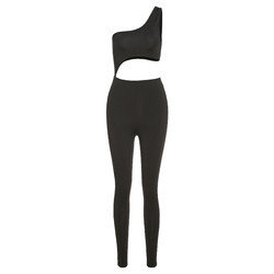 Women One Shoulder Sports Leggings Jumpsuit Sleeveless Sports Clothing Women Rompers One Piece Jumpsuit