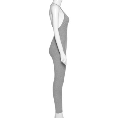 women active wear sexy backless sports rompers fitness streetwear summer jumpsuits