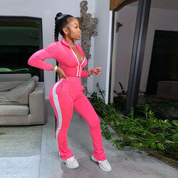 Custom fitness clothing women gym long sleeve yoga set running leggings sports sets