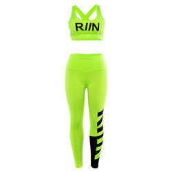Woman Sports Gym sportswear ladies Fitness suit Leggings Sports Bra 2pc Yoga Sets