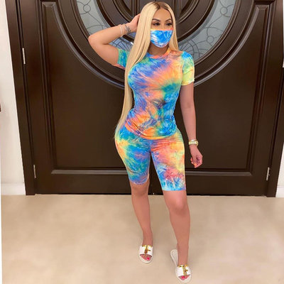 Printed Colorful Recycled  Tight sports sets Tight sportswear yoga women pants