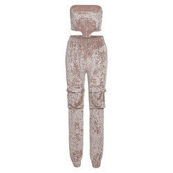 new design Two pieces sports set women fitness clothes ladies solid color sportswear 2021 spring long sleeve skinny tracksuit