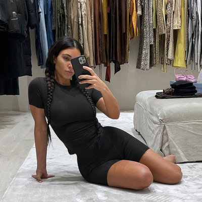 ladies new short sleeve tops high waist two-piece yoga set tight buttocks-packed shorts solid color casual sportswear