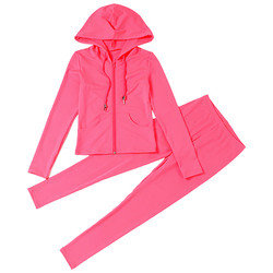 Women Yoga Set 2 pcs Gym Jogging sports Suits hoodie Sportswear yoga pants And tops yoga fitness wear