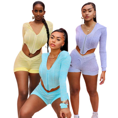 High Waist Sports Seamless Activewear Girls Fitness  Long Sleeve