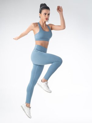 Body Building Ladies Sports Outfit Sexy Printed  Spandex  Material