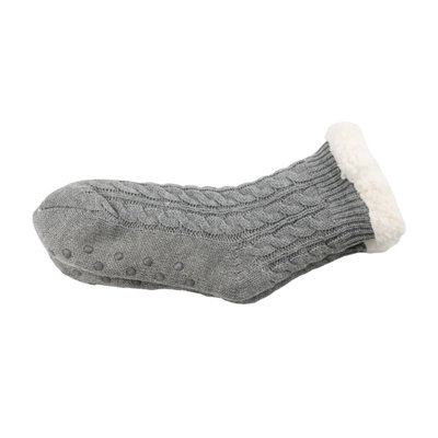 Casual Women's Winter Soft Warm Fuzzy Slipper Socks Home Indoor Floor Socks