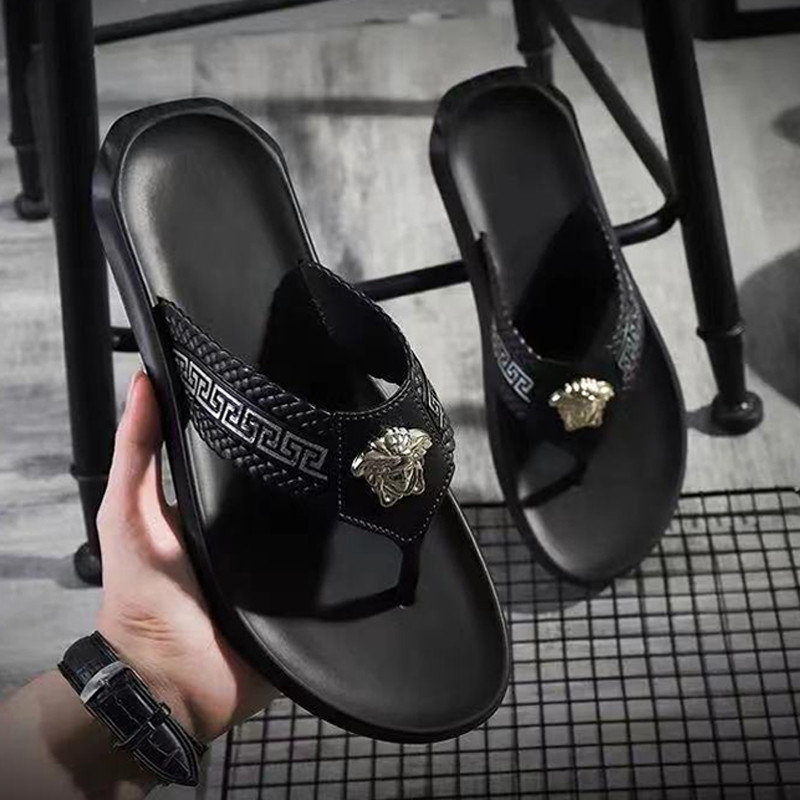 Non Slip Men Cozy Slippers Indoor Flat Casual Breathable Comfortable