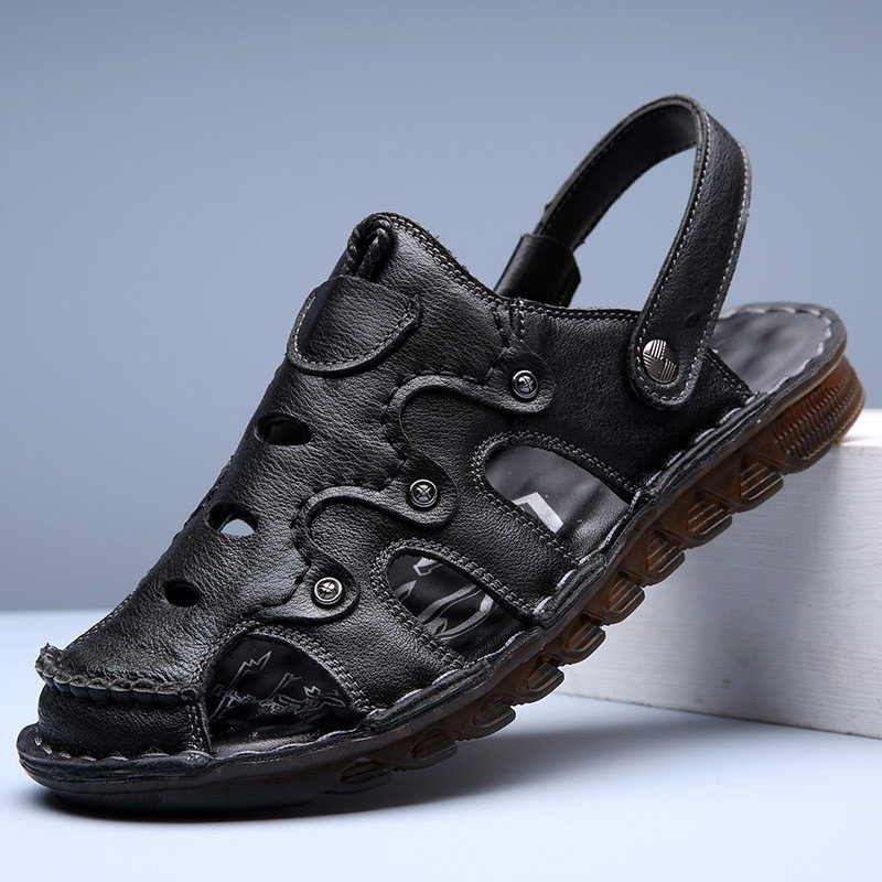 Dual Use Men Casual Footwear Upper Outdoor Lightweight Soft Sole Non Slip