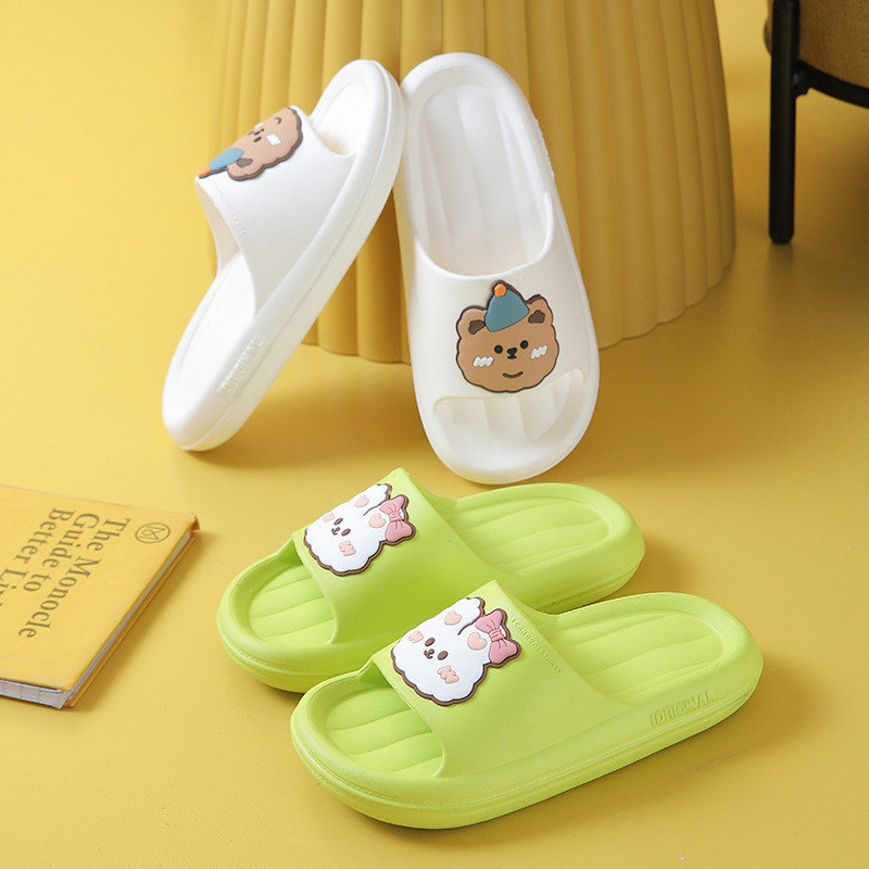 Slippers hot sale women summer bathroom bath lightweight home couple new soft sole non-slip sandals for men