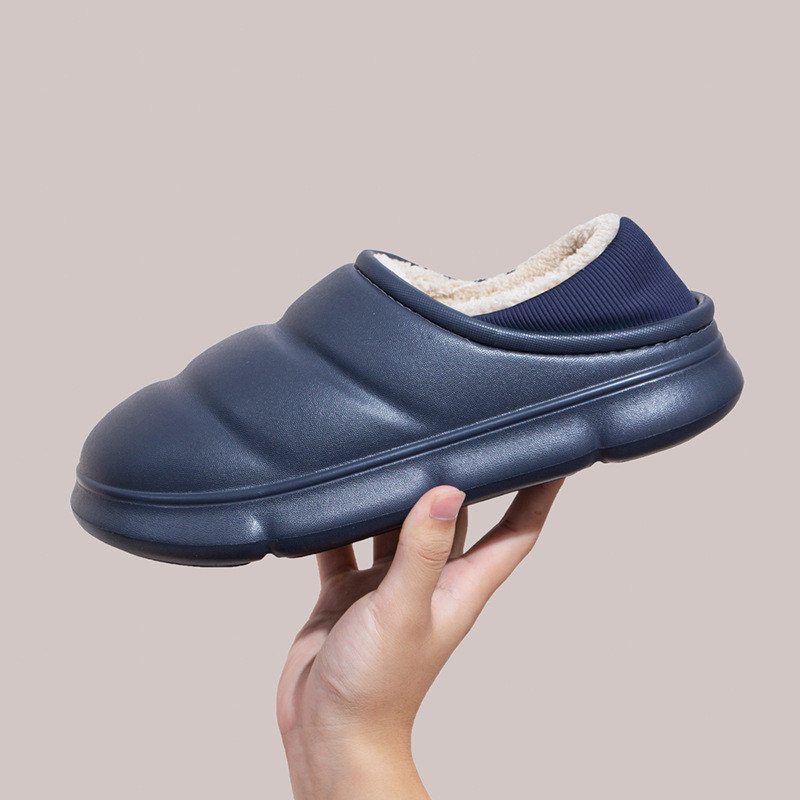 Women and Men Fur Lined Clogs Winter Warm Fuzzy House Slippers Non-Slip Garden Shoes home Indoor Outdoor slipper