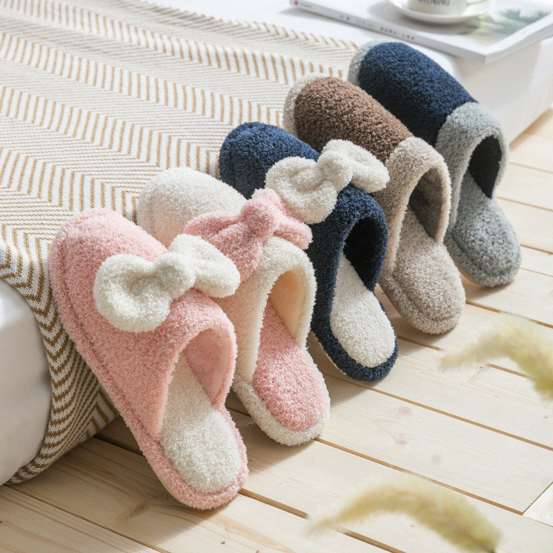 Cozy Memory Foam Flat Shoes Fashion Comfortable House Flat Shoes