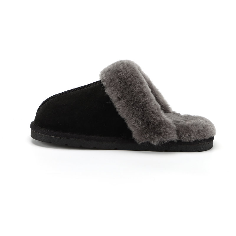 women Winter Real Wool Classical Style New Fashion fluffy Warm Slippers luxury fur slippers