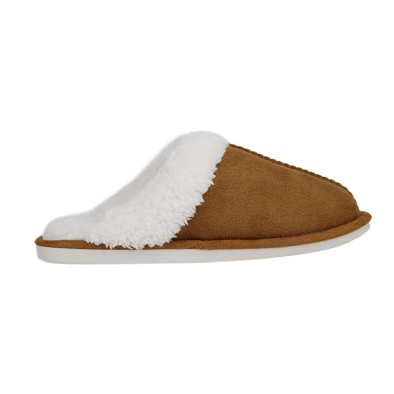 Classic women men winter indoor home slippers suede sherpa slippers sheepskin slippers house shoes