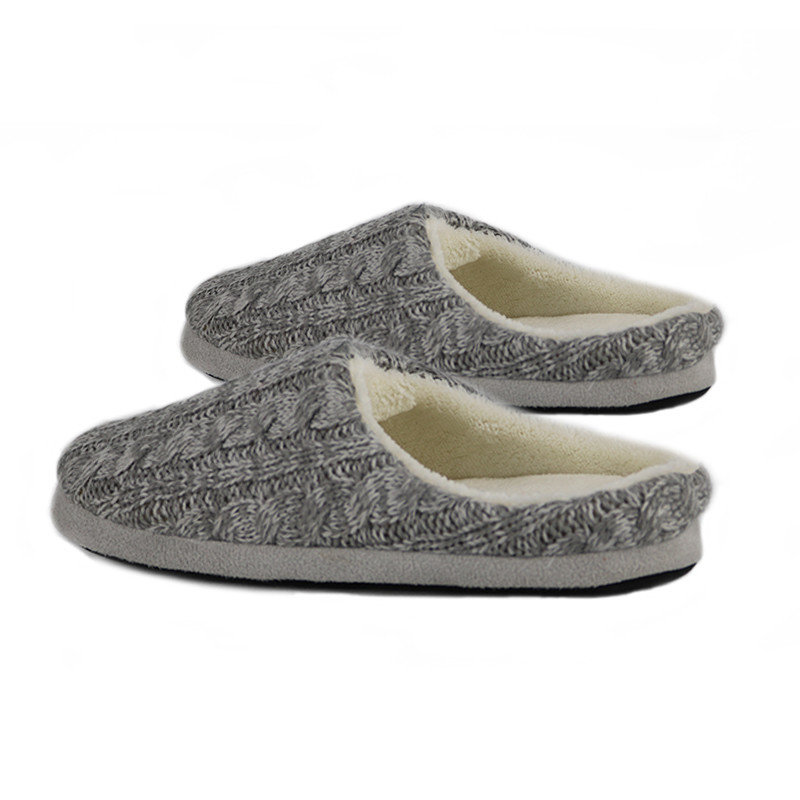 women multi- layer memory foam sole warm fur indoor  winter fluffy slippers