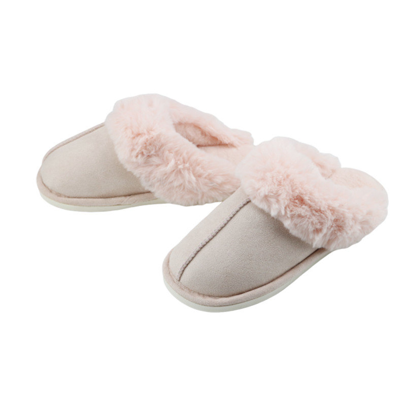 Women Warm Slippers Home Indoor Plush Slippers Soft Comfortable Winter House slippers