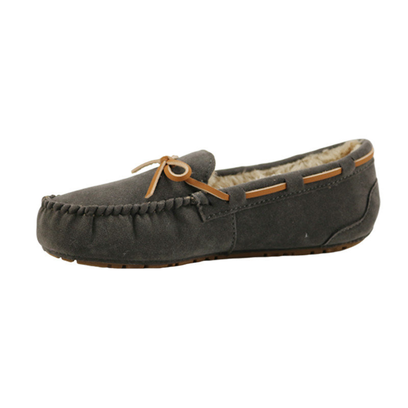 Faux Suede Women Casual Flat Shoes Slip On  Loafers Classic Moccasin