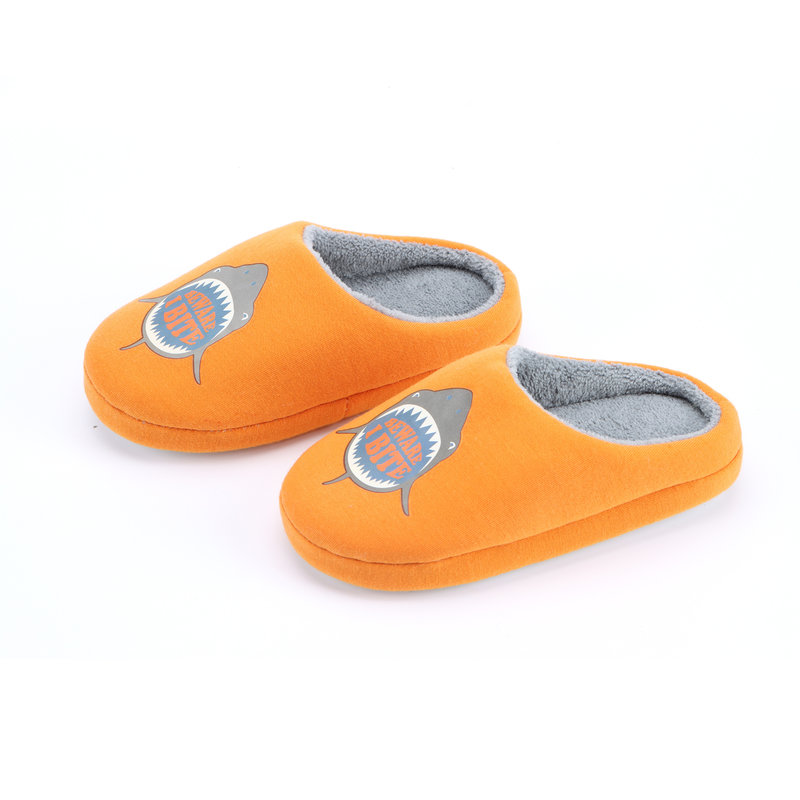 Boys And Girls Baby Cute Cartoon Warm Shoes Thickening Children Kids Washable shark Slippers