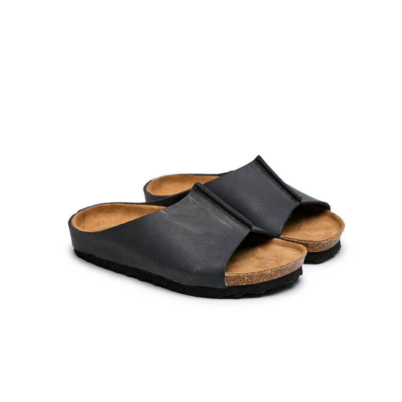 Beach Cork  Children Slipper Shoes MD Sole Open Toe Casual Unisex