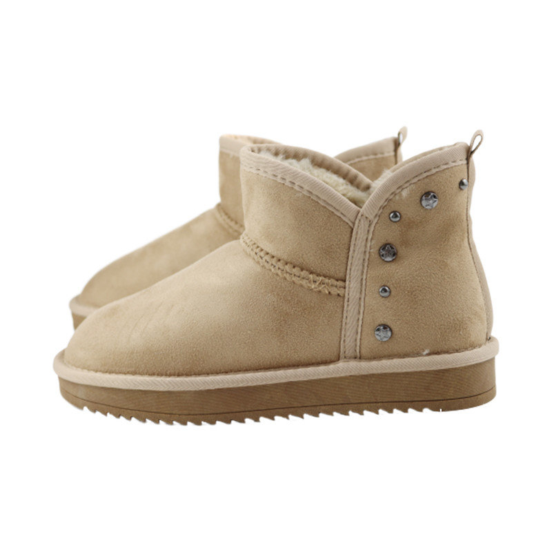 Waterproof Women Winter Snow Boots Faux Leather Warm Non Slip