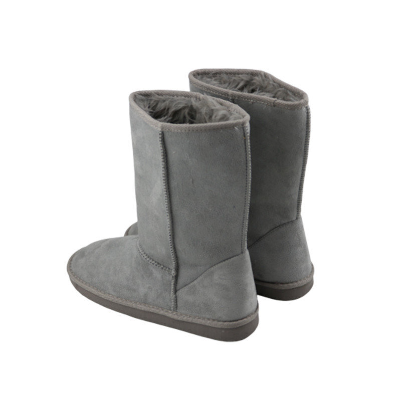 Classic Women Winter Snow Boots Mid Calf Breathable Faux Fur