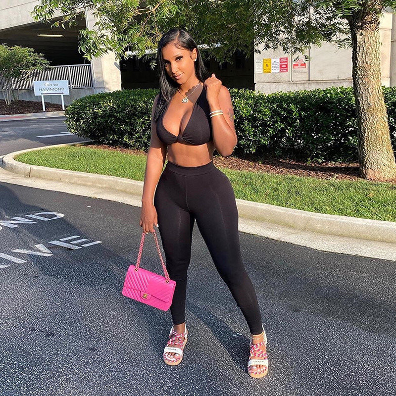new design Fitness Compression clothes Women Gym wear yoga Leggings sports Bra yoga Pants Sexy Tight Fashion Sportswear