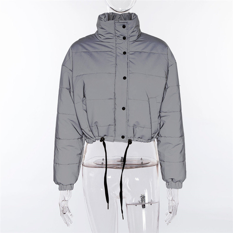 Hot style 2019WISH new winter winter women's night light casual short style thick coat