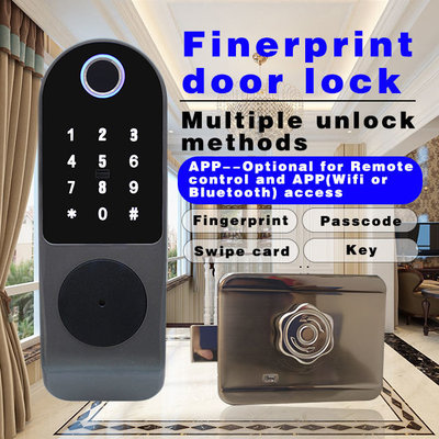 Smart Lock RFID Lock Black color with 1000 User Capacity and Dual Circuit System for Easy Access Control