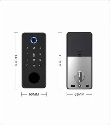 Upgrade Your Home or Business Security with Smart Lock Keyless Entry and More metal drawer lock