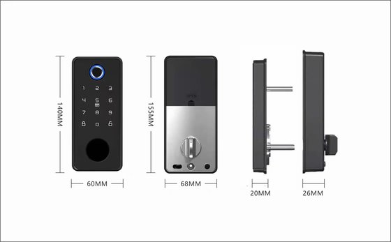 Upgrade Your Home or Business Security with Smart Lock Keyless Entry and More metal drawer lock