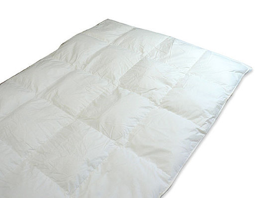 China King Size White Duck Down and Feather Mattress Pad Toppers Bedroom Furniture for Spring supplier